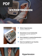 Hypertension Brochure | PDF | Hypertension | Blood Pressure