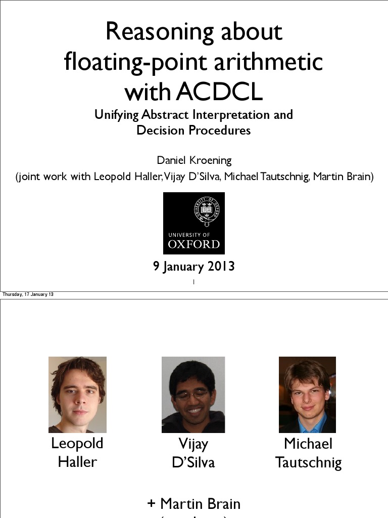 Daniel Presentation | PDF | Rounding | Discrete Mathematics