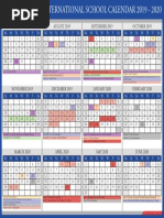 NTU Academic Calendar - AY2019-20 (Semester) | PDF | Academic Term ...