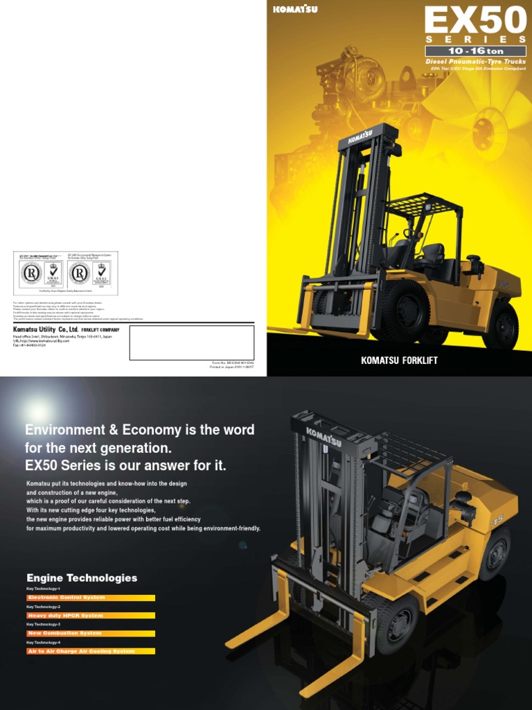 EX50 8 Brochure | PDF | Fuel Injection | Engines