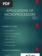 Microprocessors in The Home | PDF | Technology & Engineering
