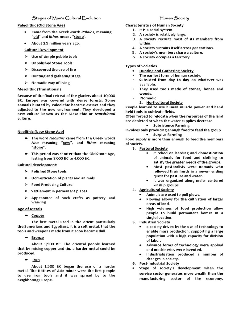 Neo Meaning "New", and Lithos Meaning | PDF | Stone Age | Paleolithic