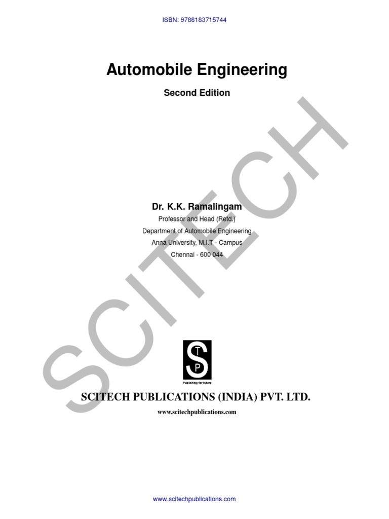 Automobile Engineering | PDF | Transmission (Mechanics) | Fuel Injection