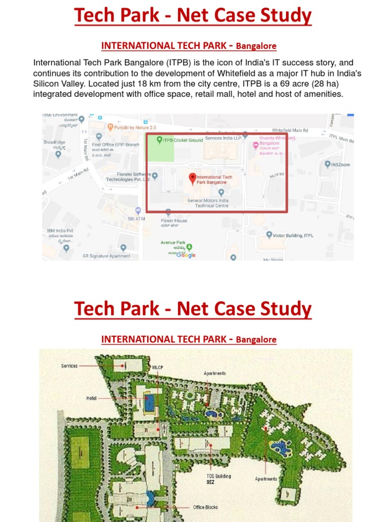 Tech Park - Literature Case Study | PDF | Roof | Shopping Mall
