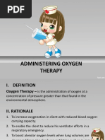 Oxygen Administration Checklist 1 | PDF | Equipment | Clinical Medicine