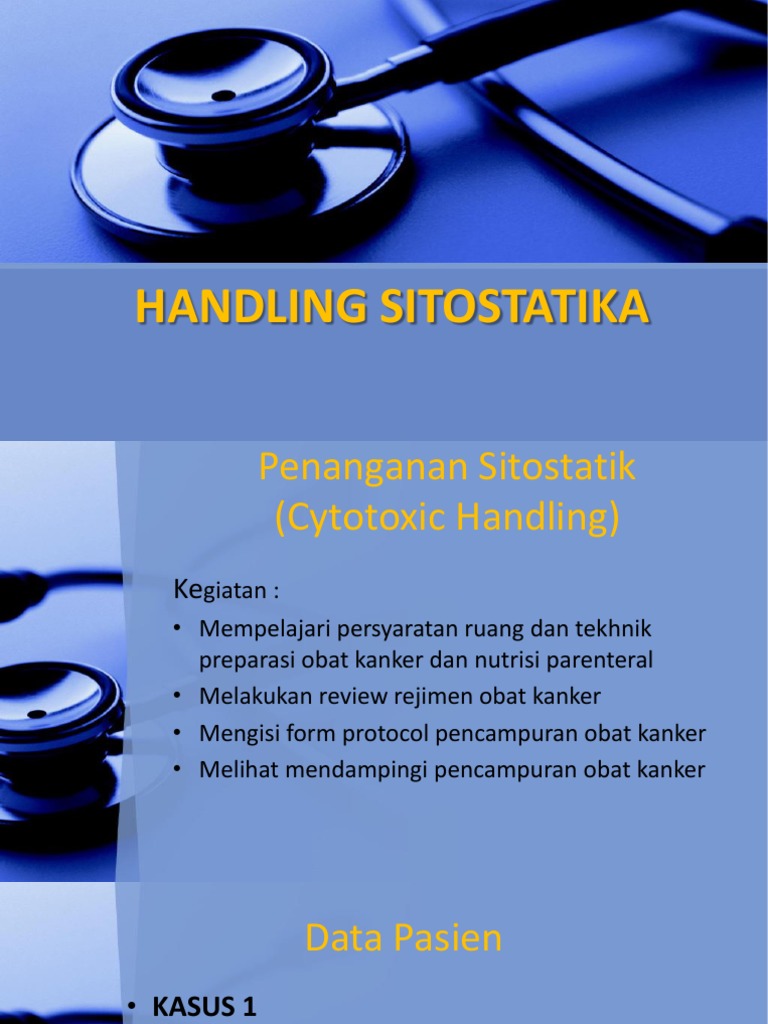 Perhitungan Dosis Obat Kemo | PDF