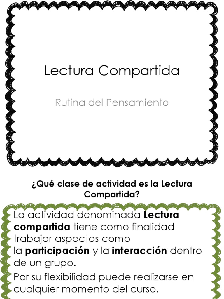 Lectura Compartida | PDF | Enseñanza de matemática | Cognición