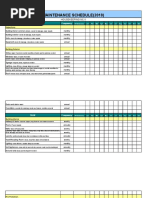 Building Maintenance Checklist PDF Format Template Download | PDF ...