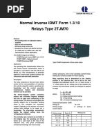 MVAJ Relay Manual Areva | PDF | Manufactured Goods | Electrical Engineering