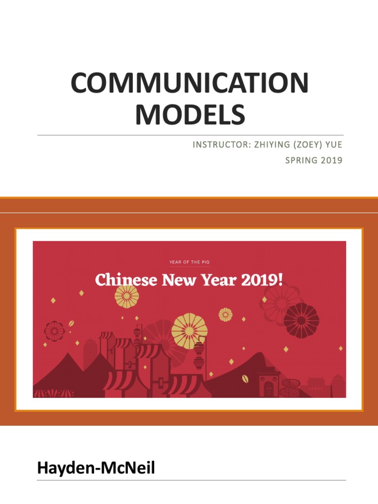 Communication Models Overview | PDF | Perception | Communication