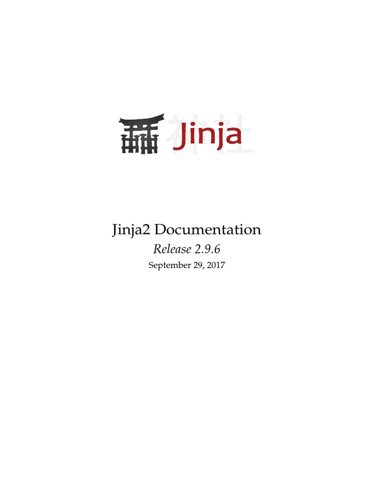 Jinja 2 | PDF | Class (Computer Programming) | Character Encoding
