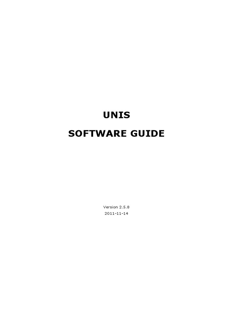 Unis Manual | PDF | Authentication | Fingerprint