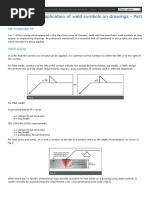 Difference Between ISO Vs AWS Welding Symbol | PDF | Plastic | Metals
