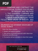 Humss Powerpoint | PDF | Social Sciences | Science