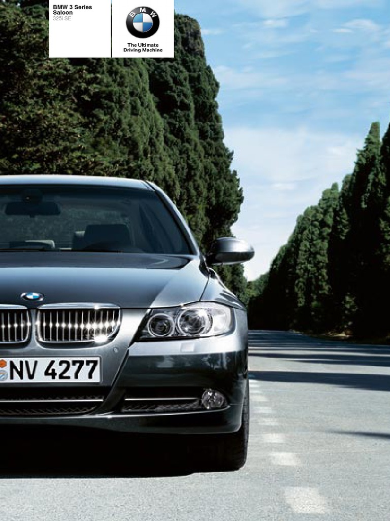 The BMW 3 Series 325i Saloon | PDF | Engines | Transmission (Mechanics)