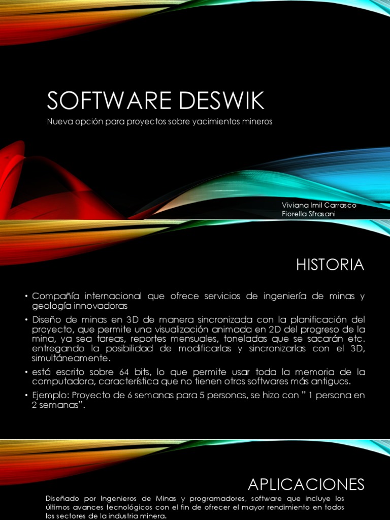 Software Deswik | PDF