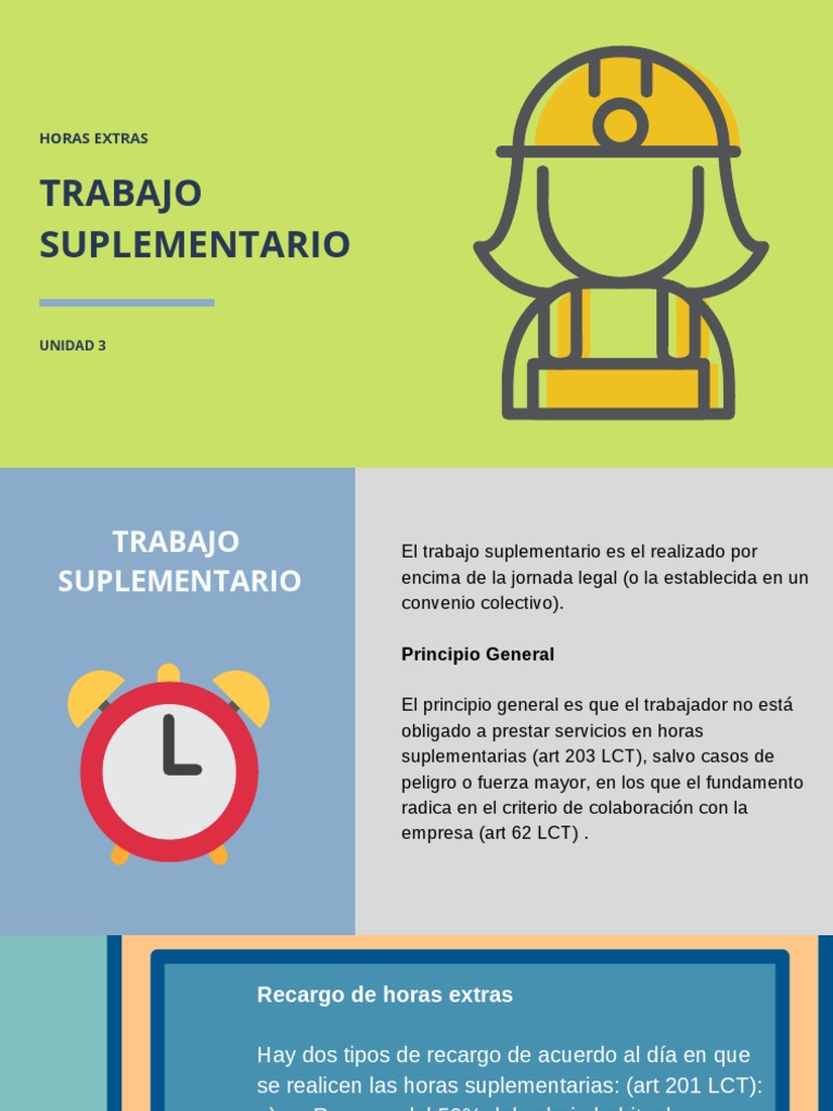 Trabajo Complementario | PDF | Salario | Justicia