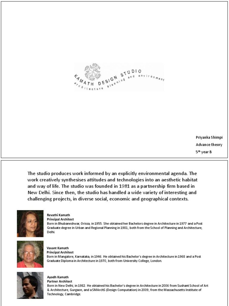 Kamath Design Studio | PDF | Weaving | Community