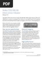 Nokia 7215 IXS A1 Interconnect System For SR Linux Data Sheet EN | PDF ...