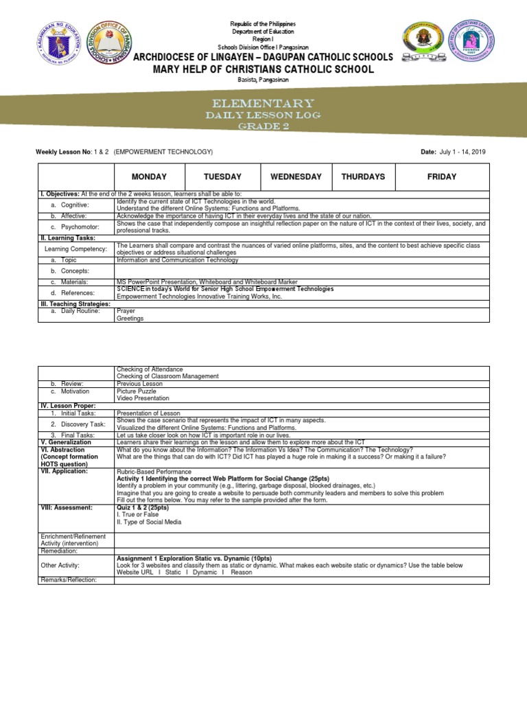 Esp 7 | PDF | Educational Technology | Pedagogy