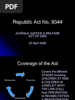 RA 9344 Flowchart BCPC | PDF | Juvenile Delinquency | Child Custody