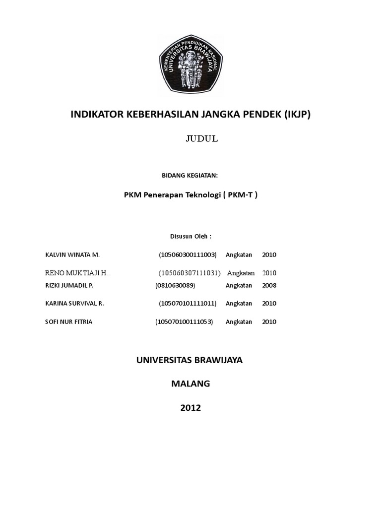 Contoh IKJP | PDF