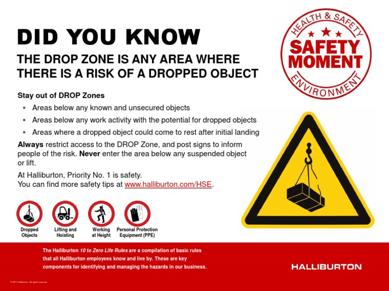 HSE Drop Zone | PDF
