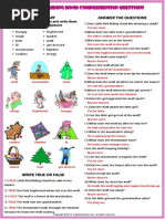 Little Red Riding Hood Comprehension Questions | PDF