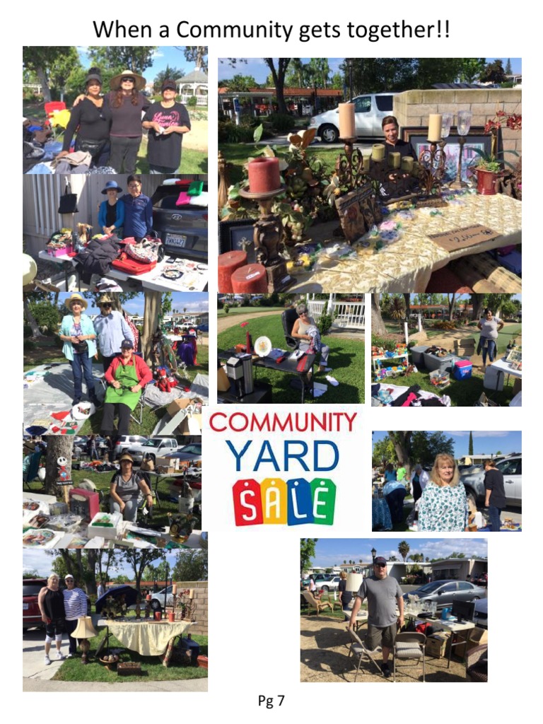 Pg7 Community Yard Sale | PDF