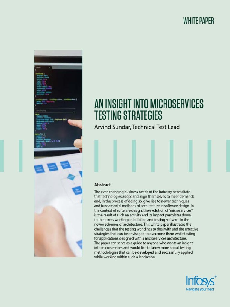 Integrating Automated Testing Into A Microservices Architecture Using