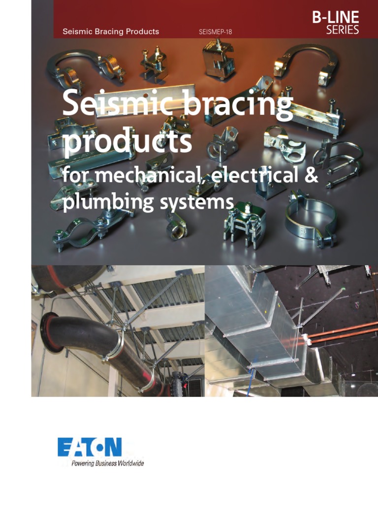 Seismic Bracing Mechanical Electrical Plumbing Systems Catalog | PDF ...