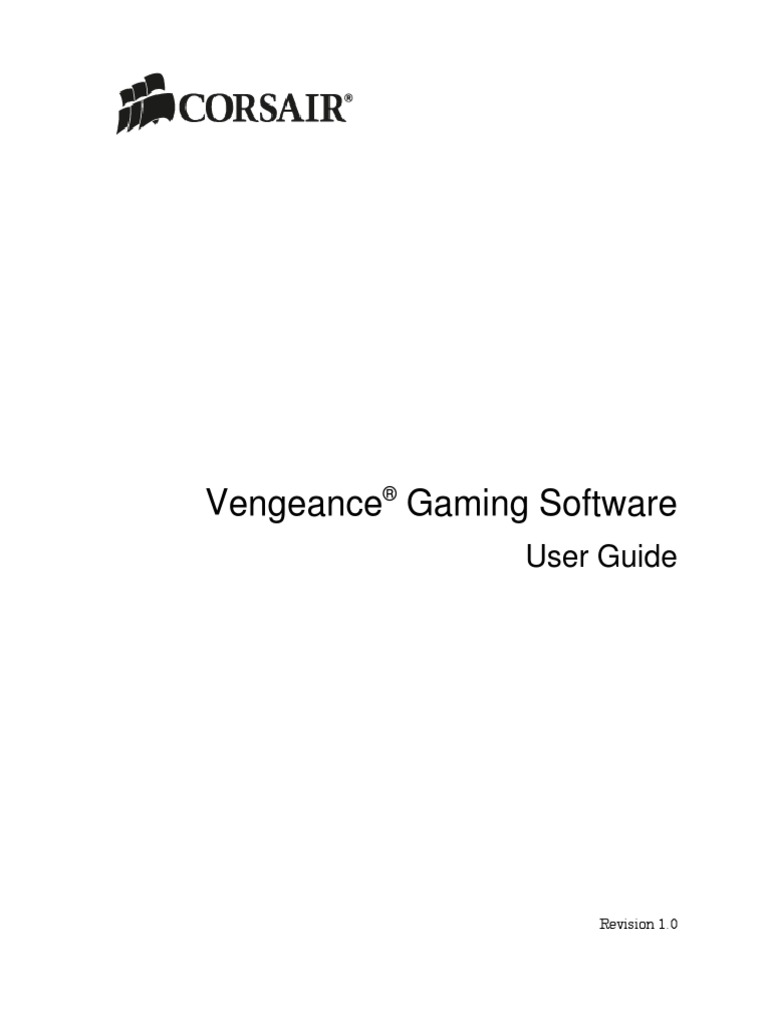 Vengeance M90 Software Users Guide | PDF | Button (Computing) | Graphical User Interfaces