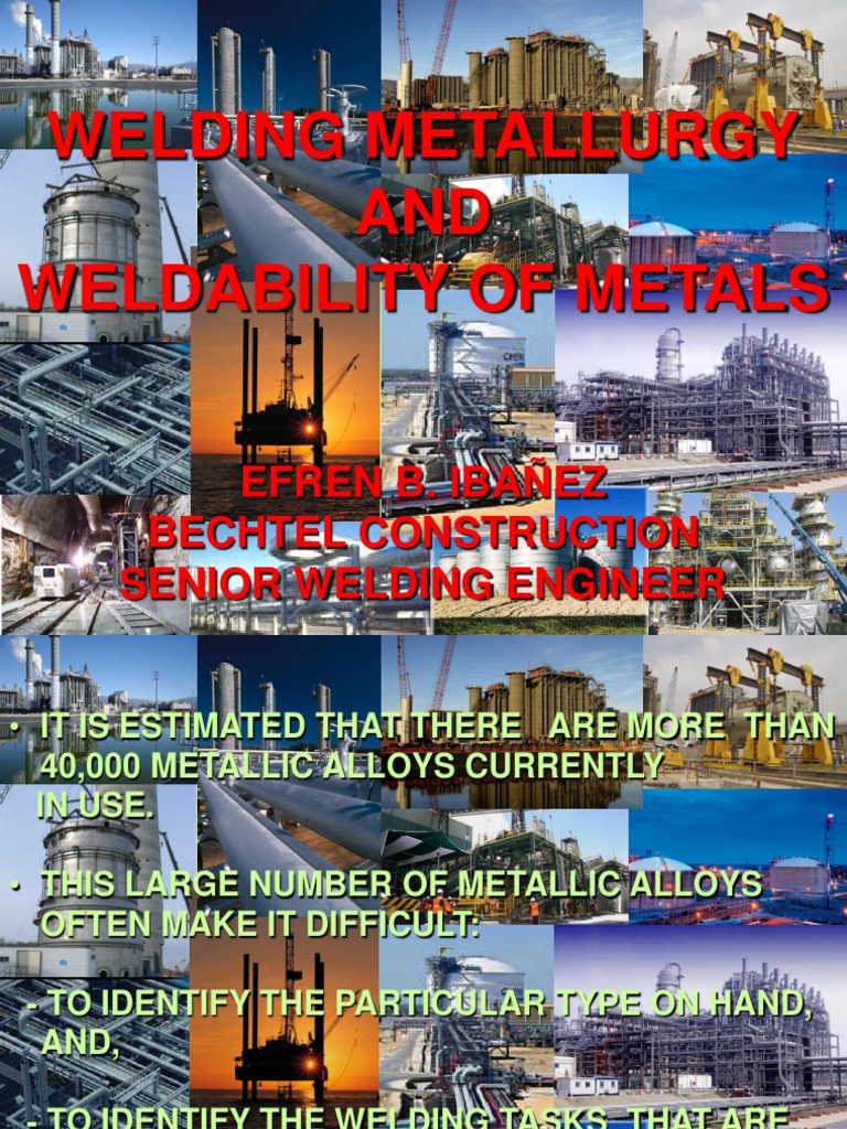 Lecture - Welding Metallurgy and Weldability of Metals | PDF ...