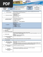 DLP Cot Music6 q1w5 | PDF | Teachers | Learning