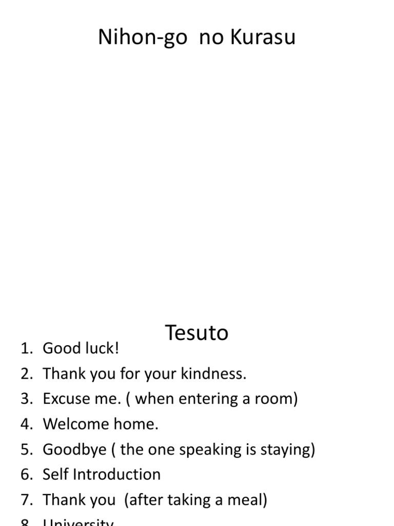 Japanese Self-Introduction Guide | PDF | Japanese Language | Cuisine