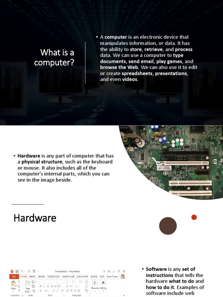 What Is Computer? | PDF | Personal Computers | Tablet Computer