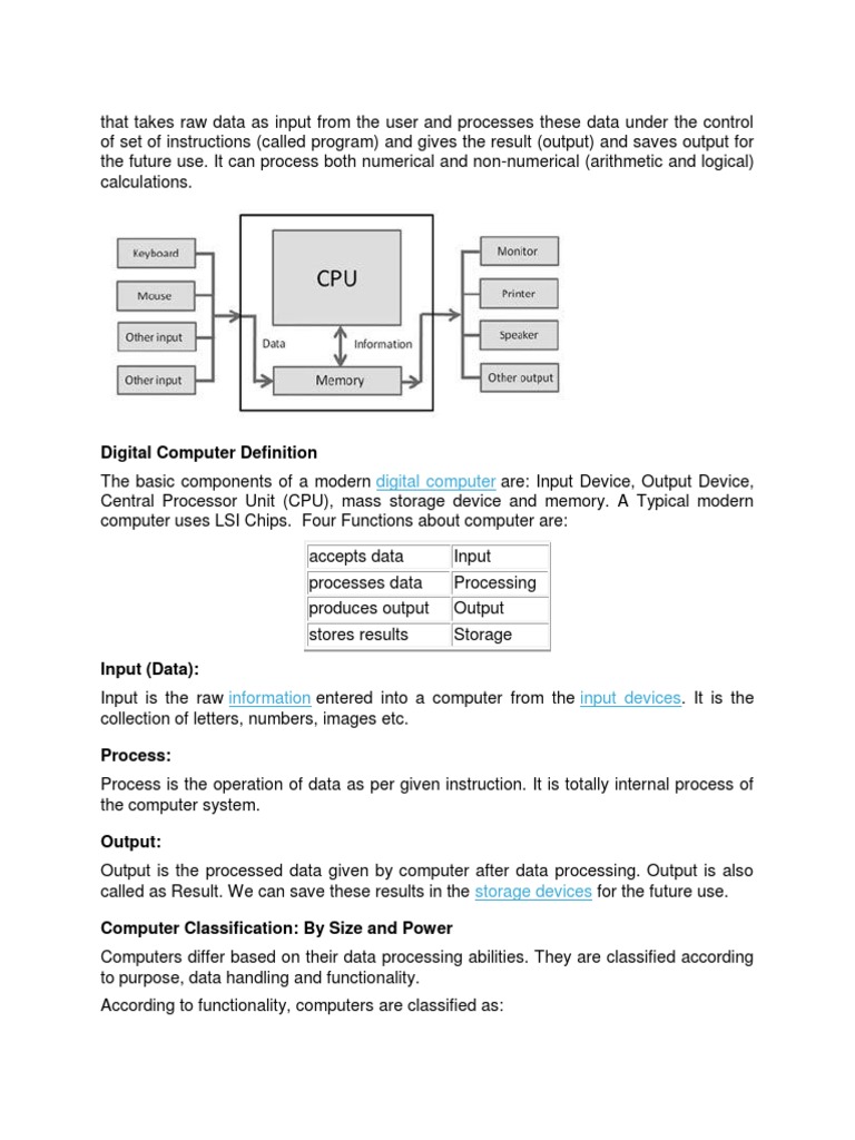 Computer Notes | PDF