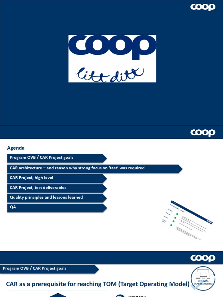 SAP CAR Project Overview and Testing Focus | PDF | Sap Se | Computing