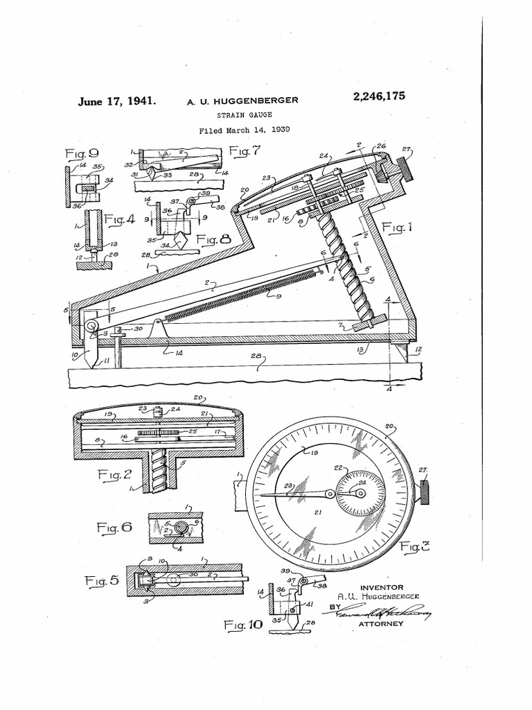 June 17, 1941-A. U. Huggenberger: Filed March 14, 1959 | Download Free ...