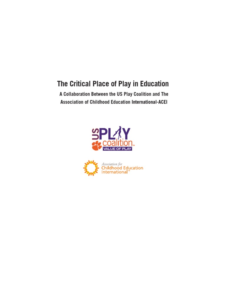 PRTM Play Coalition White Paper | PDF | Obesity | Creativity