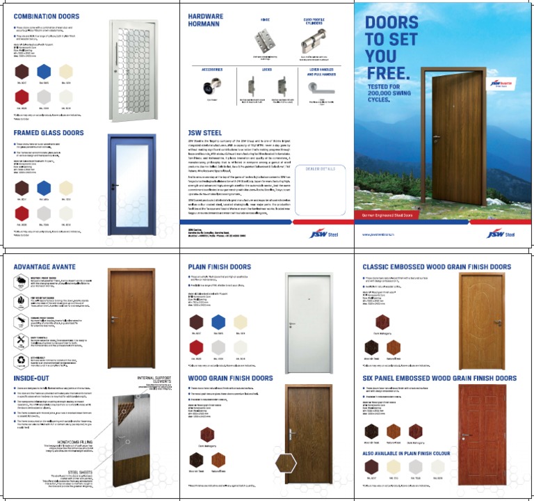 JSW Steel Doors | PDF