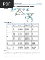 7.4.1 Packet Tracer - Implement DHCPv4 | PDF | Router (Computing) | Computer Architecture