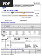 Tesda Forms | PDF