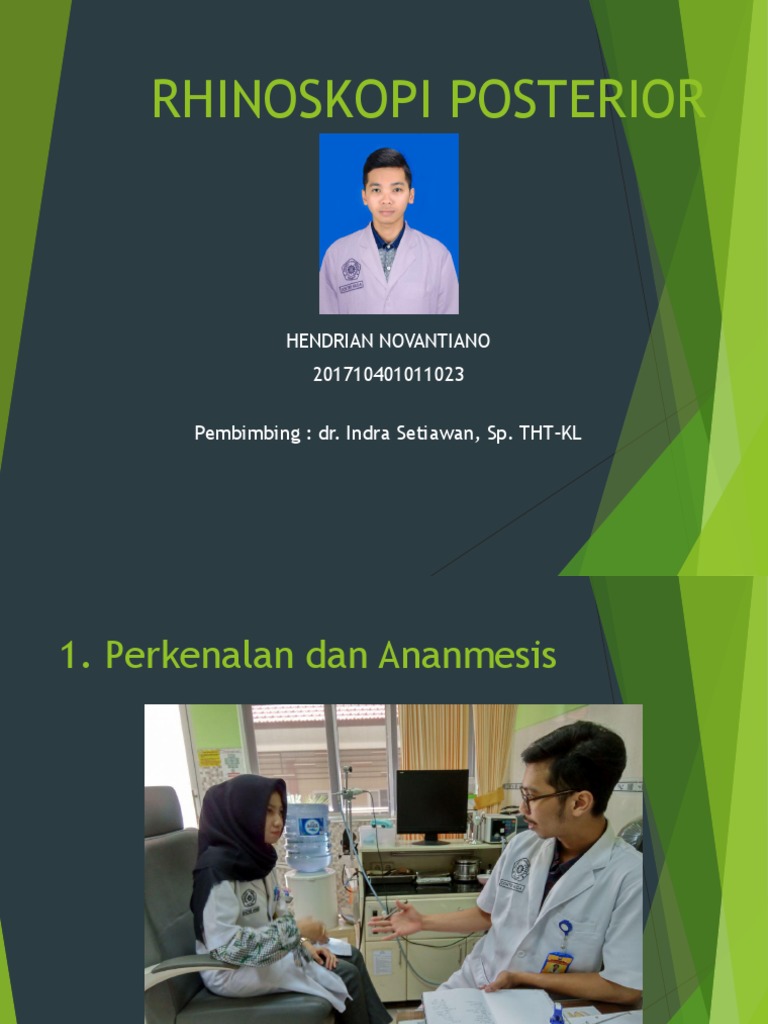 Hendrian - Rhinoskopi Posterior | PDF