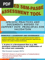 SBM Checklist | PDF | Educational Assessment | Educational Technology
