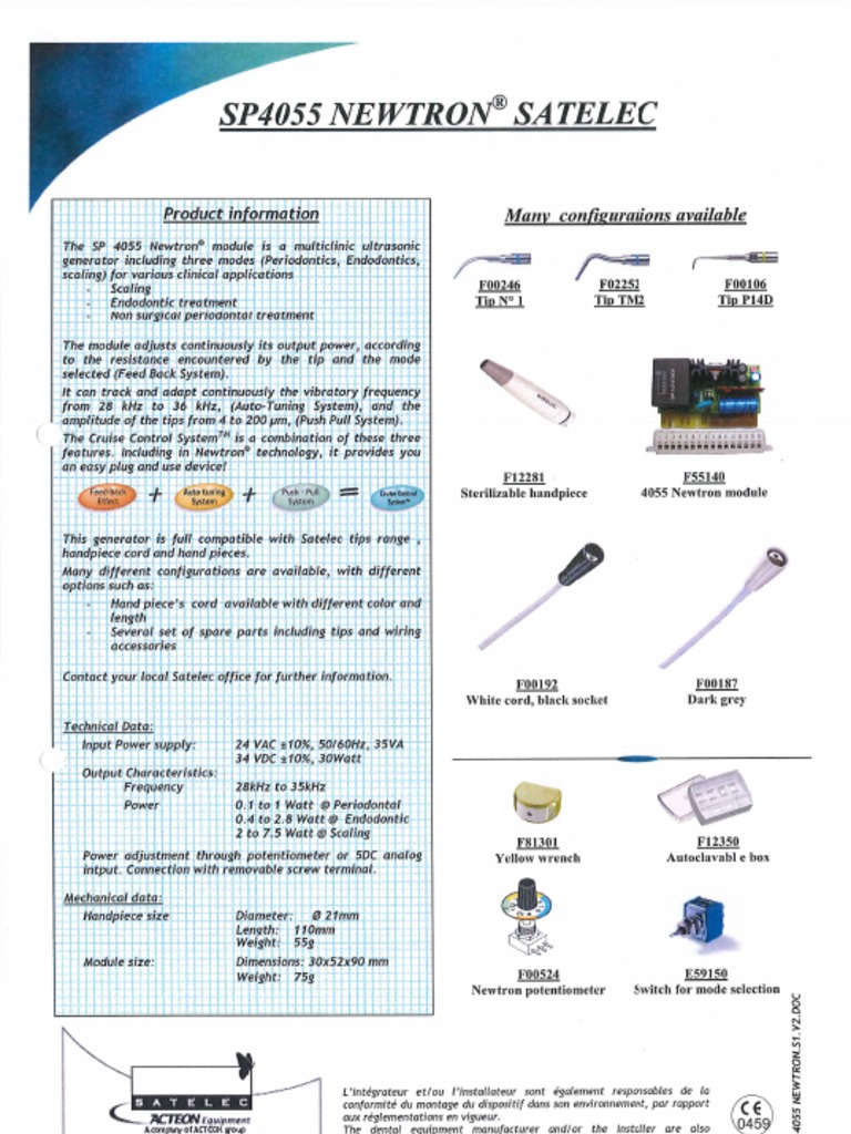 SP4055 Newtron | PDF