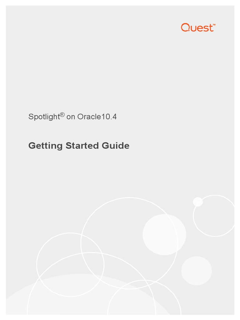 SpotlightOnOracle 10.4 GettingStarted PDF | PDF | Oracle Database | Secure Shell