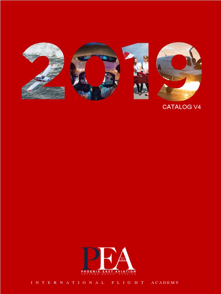 PEA School Catalog April 2019 | PDF | Flight Instructor | Aerospace