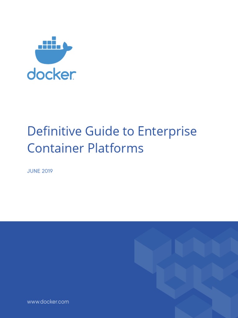 Whitepaper Definitive Guide To Enterprise Container Platforms | PDF ...