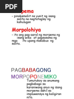 Example Ganap at Di Ganap | PDF